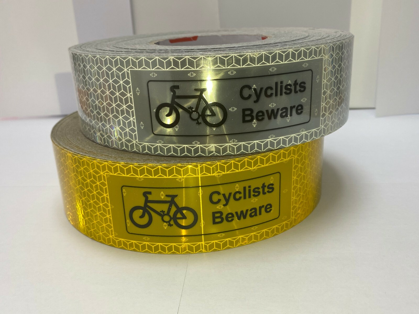 White Reflexite / Orafol VC104 Rigid Grade Reflective Tape 50mm X 200mm ...