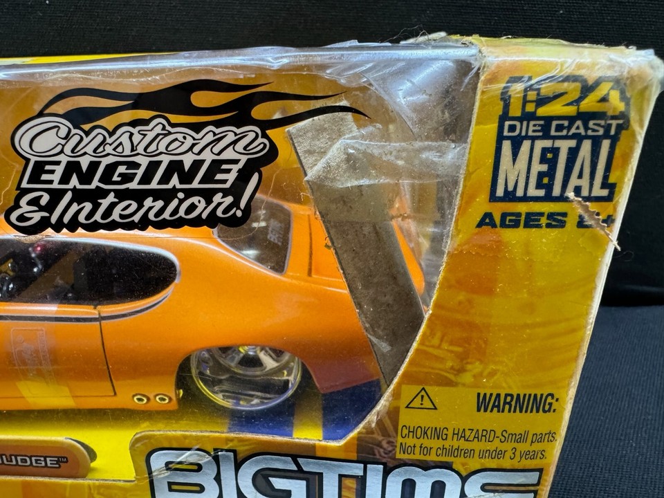JADA 1969 Pontiac GTO Judge Bud City Big Time Muscle 1:24 Diecast ...