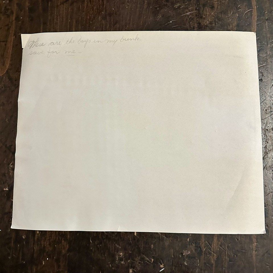 WWII Original USMC Marine Corps 1944 Platoon Group Photo Signed By The ...