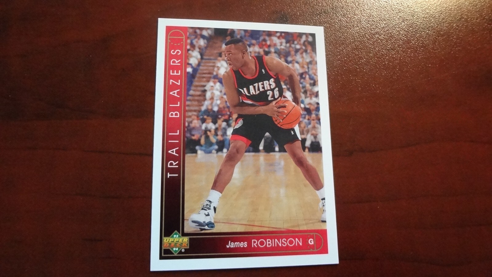 1993-94 UPPER DECK # 369 JAMES ROBINSON BASKETBALL CARD | eBay