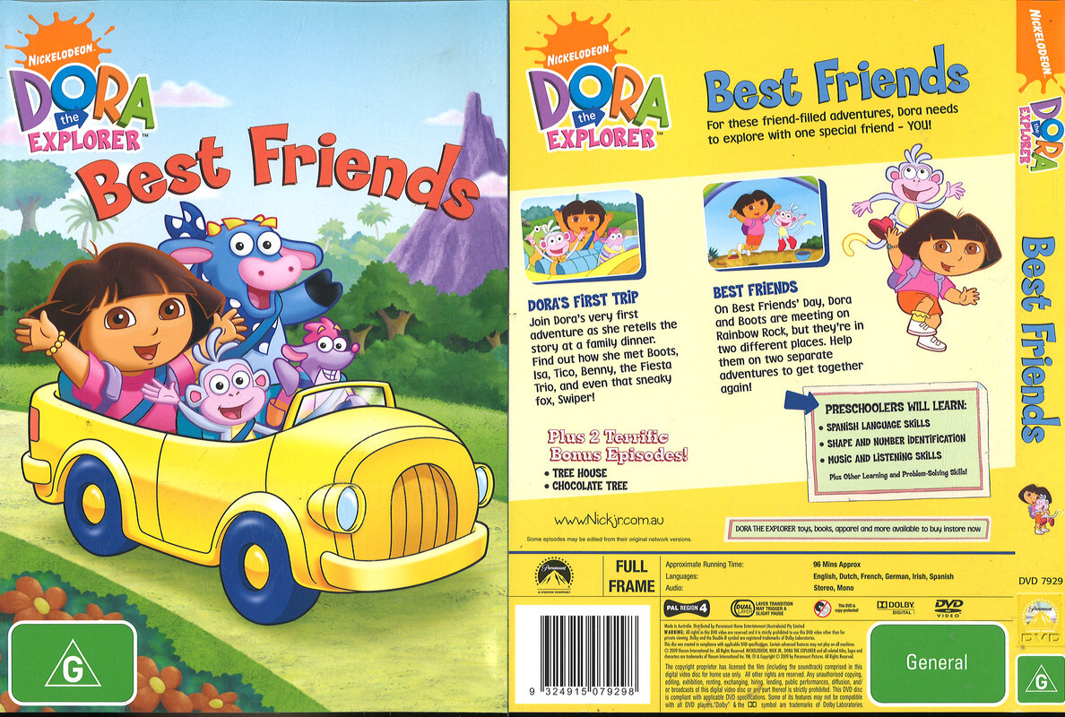 0d NEW SEALED DVD Region 4 DORA THE EXPLORER BEST FRIENDS | eBay Australia