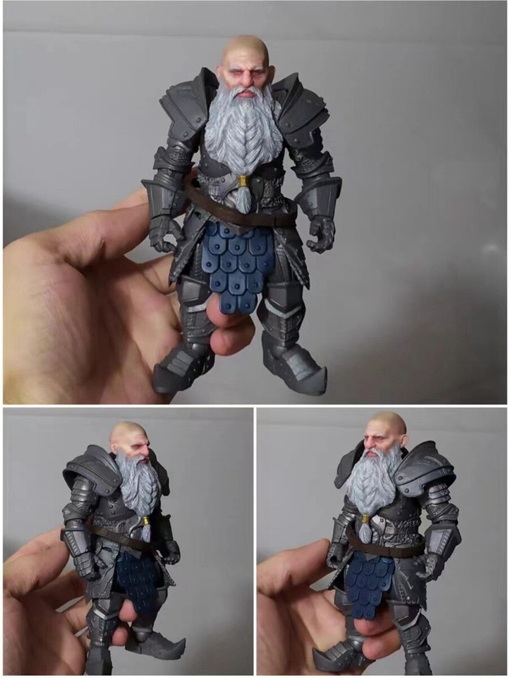 New Painting 1/12 Mythic Legions Fit Dwarf C Ver Head Sculpt NO figure ...