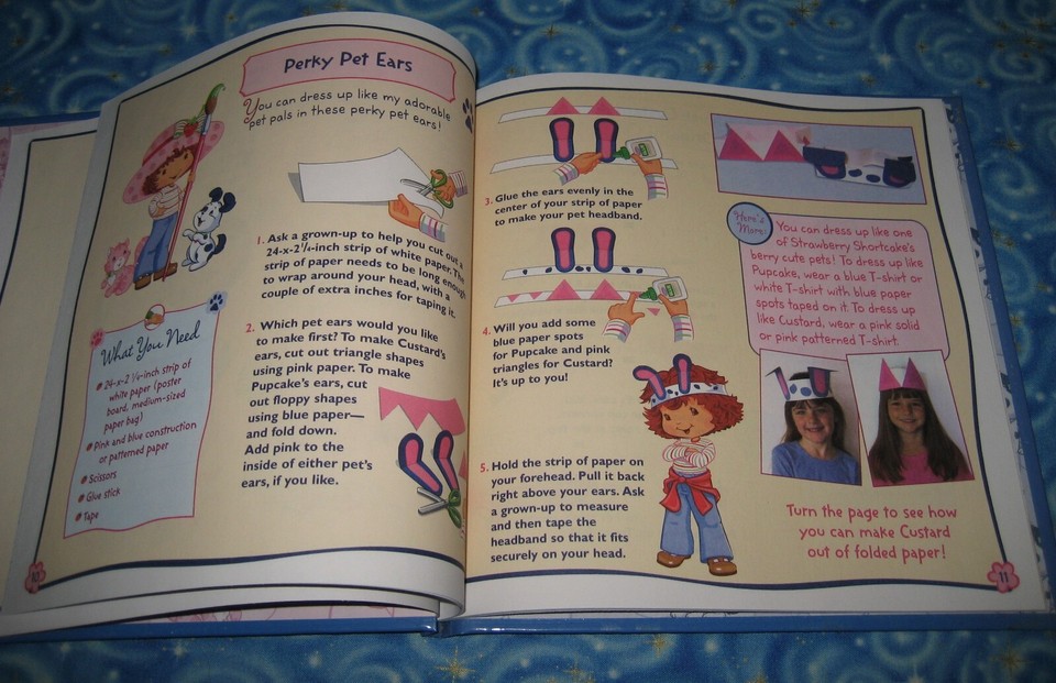 New Strawberry Shortcake Book CUSTARD AND PUPCAKES BOOK - A Pet Pals ...