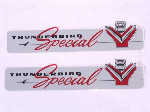 55 56 FORD 312 ENGINE VALVE COVER DECAL SET 272 292 NEW | eBay