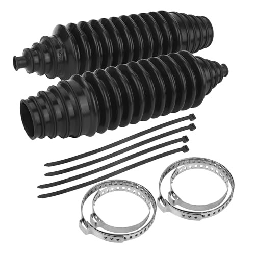 Universal Steering Rack and Pinion Tie Rod Boots, Silicone Bellow Boots ...