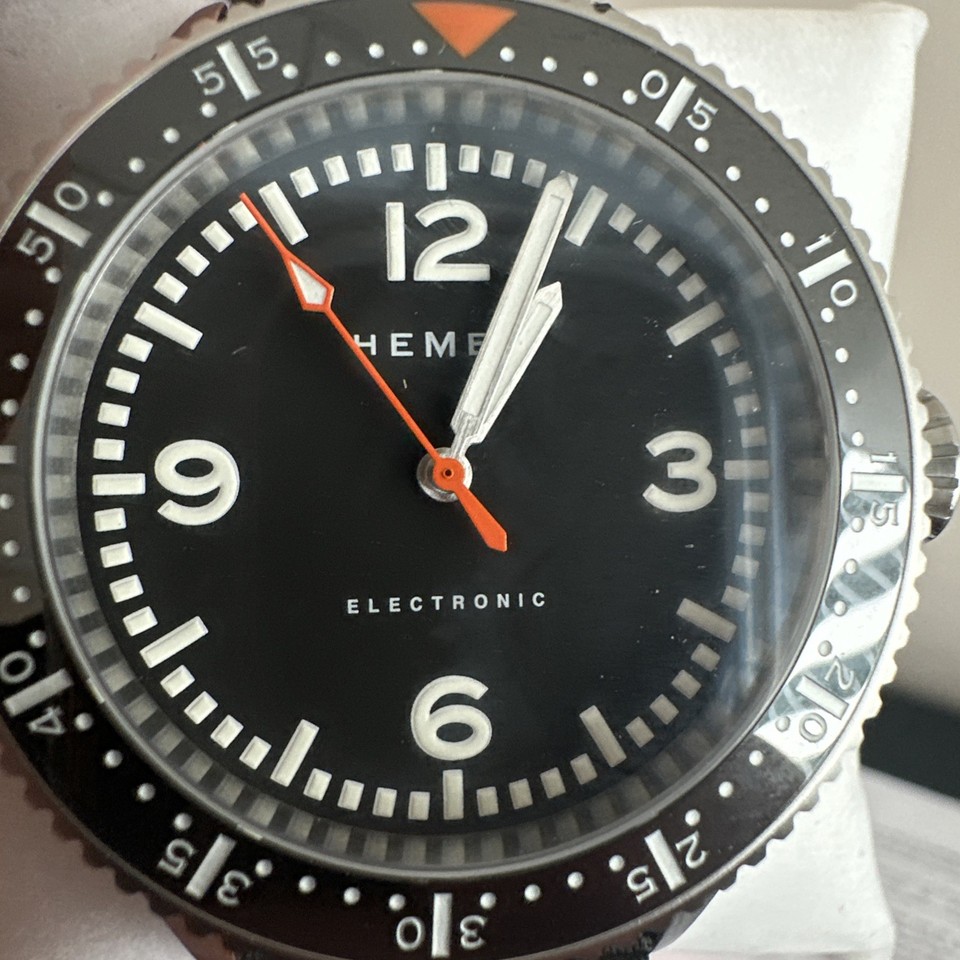 HEMEL STRATUS ELECTRONIC VK31 MECA-QUARTZ, CERAMIC BEZEL, SAPPHIRE ...