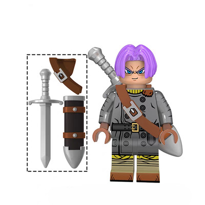 MOC Lego Minifig Figurine: Dragon Ball Trunks with accessories Fast ...