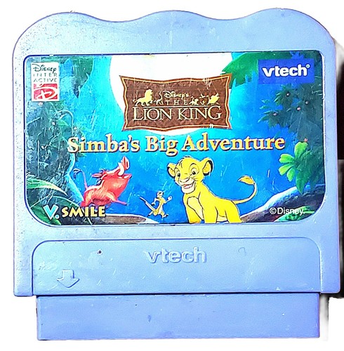 VTECH Lion King Simba's Big Adventure Game Disney Interactive Card Only ...