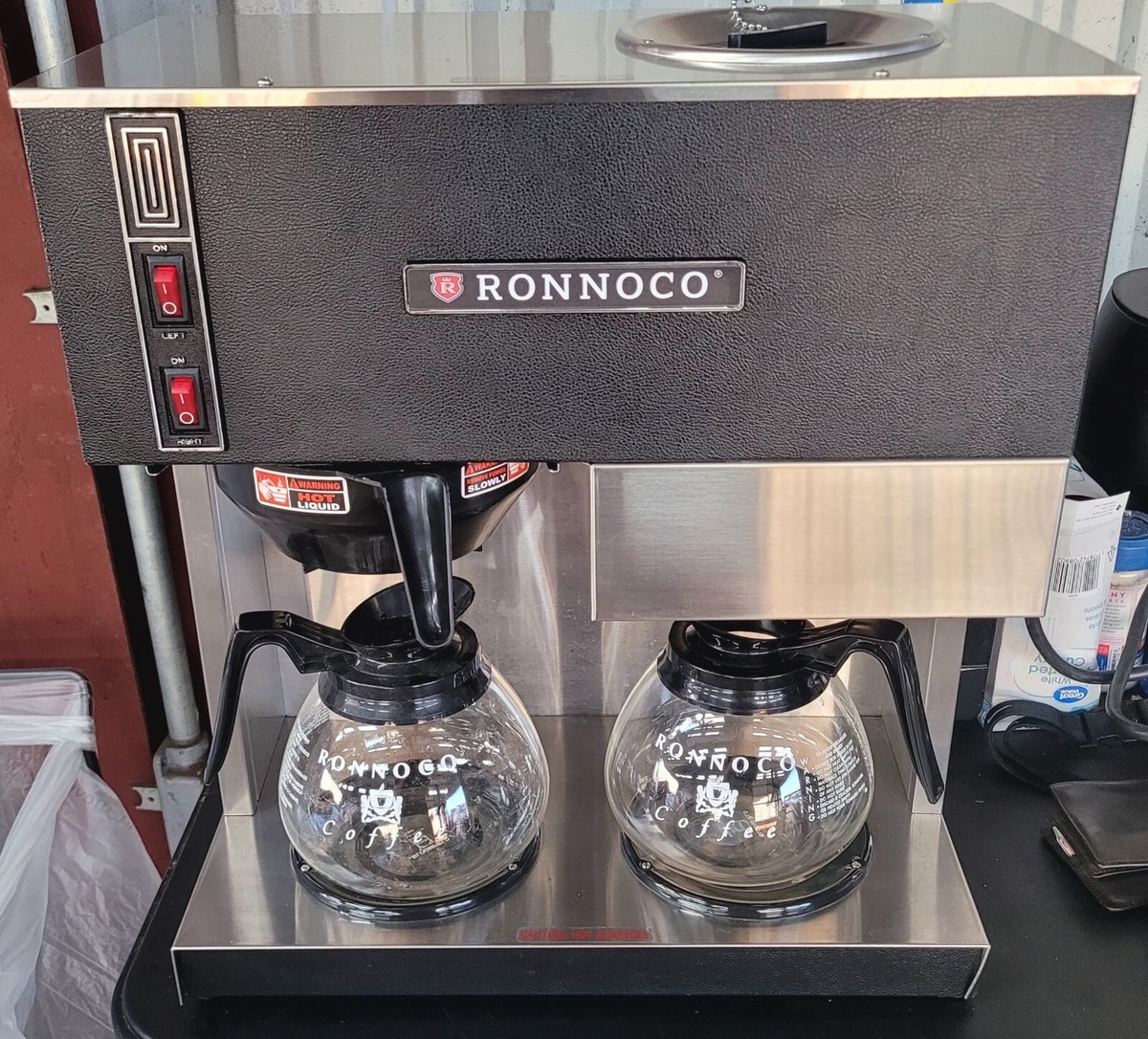 Newco 3 Burner Coffee Maker Newco Pour Over Coffee Brewer With Two