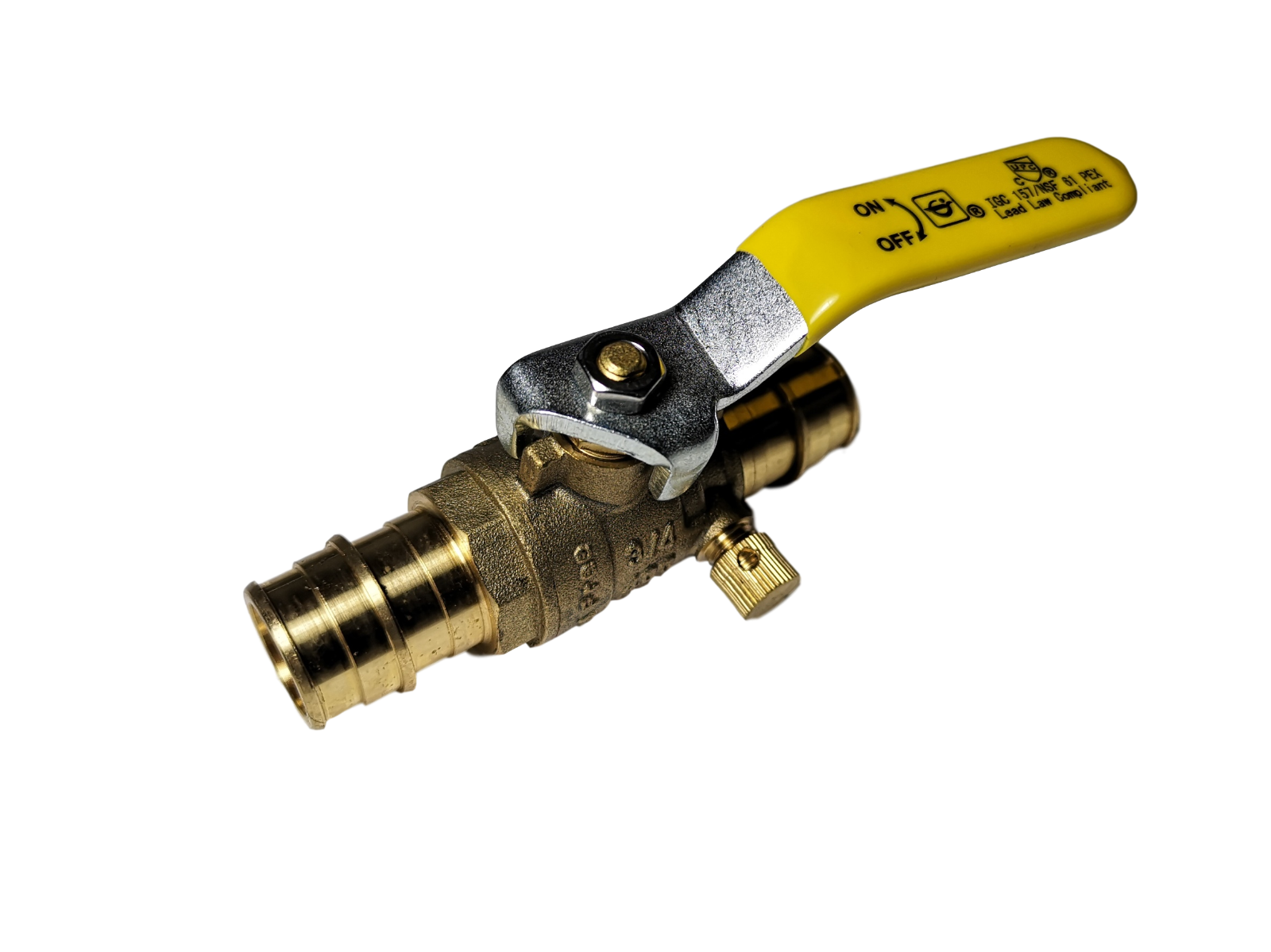 1 PIECE PEX A 3/4 BALL VALVE WITH DRAIN, EXPANSION F1960 | eBay