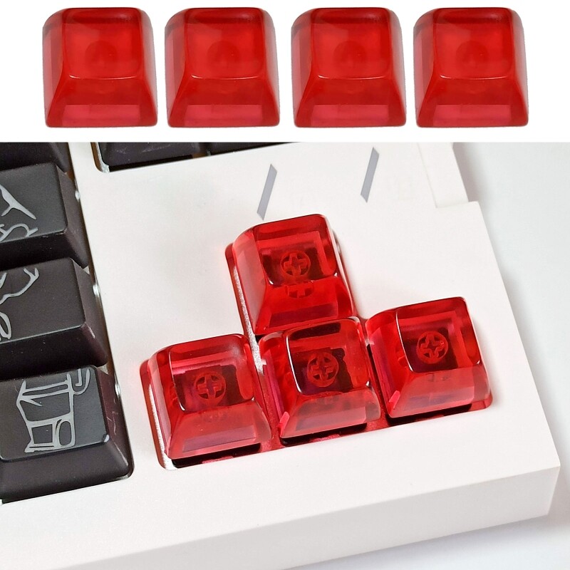 4 Custom Resin Keycaps SA R3 Backlit Keycap For Mechanical Keyboard ...
