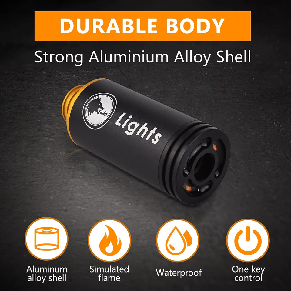 Tracer Unit Lighter Glow in Dark for 14Mm Ccw/10Mm CW Thread M14 CCW ...