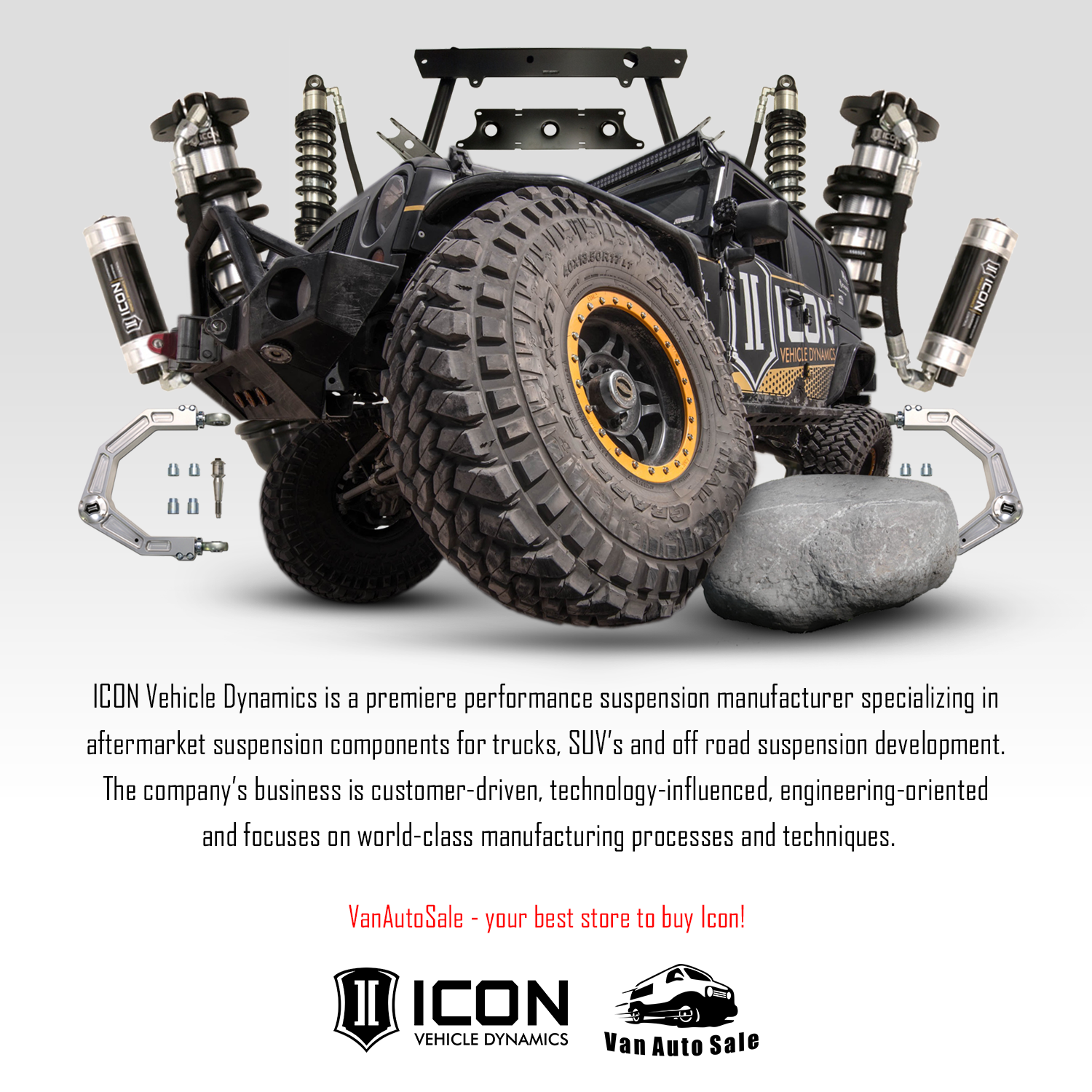 Shock Wraps Neoprene Coil Over Shock Protection Covers (small) ICON ...