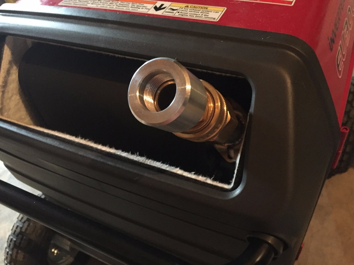 8 Foot Exhaust Extension For Honda EU3000iS GenExhaust 8-Foot Exhaust ...