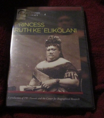 Biography Hawaii Princess Ruth Ke' Elikolani RARE OOP DVD NEW SEALED ...