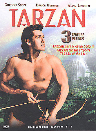 Tarzan Triple Feature - Tarzan and the Trappers/Tarzan and the Green ...