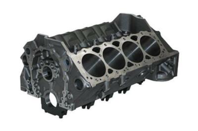 Dart SHP Pro Cast Iron SB Chev V8 Engine Block with 4-Bolt Billet Caps ...