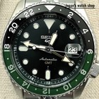 SEIKO 5 Sports SBSC019 Green SKX Sports Style GMT Men's Watch New in ...