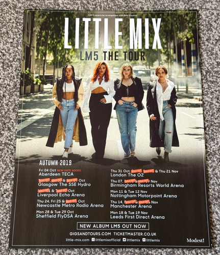 Collectable 2019 Magazine ADVERT Picture Little Mix UK Tour LM5 Ad Jade ...
