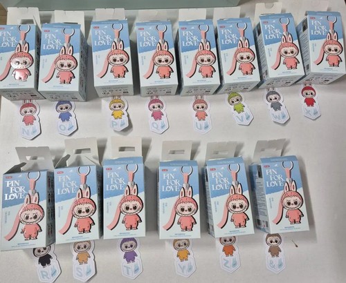 Popmart Labubu Mini Alphabet Doll keyring N-Z & | eBay UK