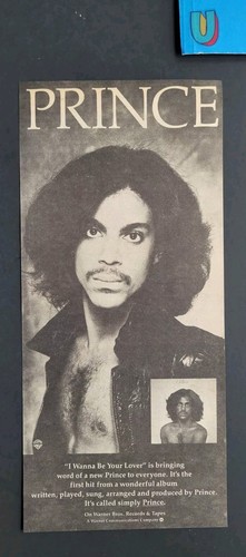 Prince Self-Titled Album Promo Print Advertisement 1979 | eBay