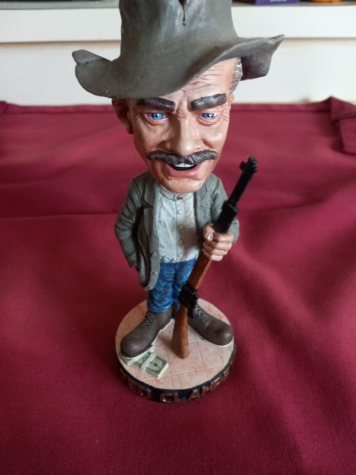 The Beverly Hillbillies Jed Clampett Bobblehead NECA 2002 Head Knockers ...