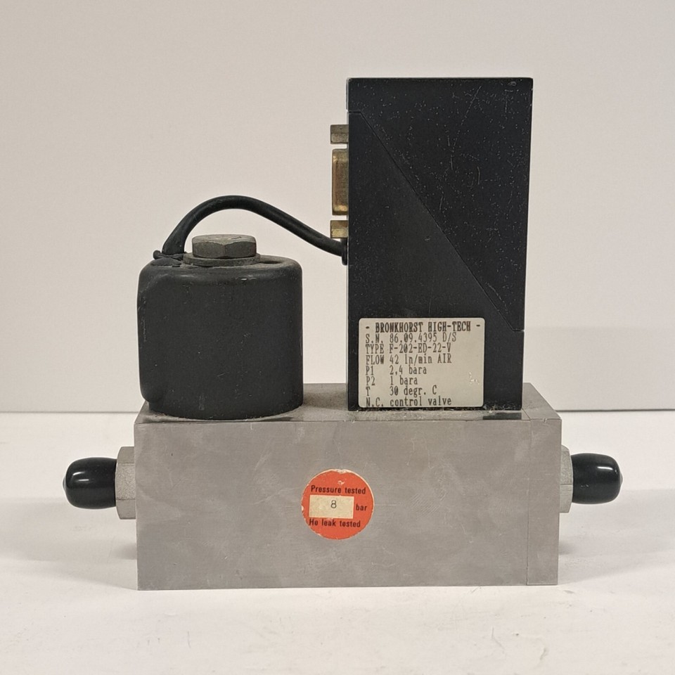 Bronkhorst EL-FLOW Mass Flow Meter/Controller F-202-ED-22-V, 42 ln/min ...