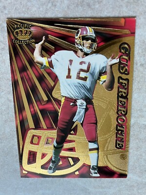 1997 Pacific Collection Dynagon Prism #143 Gus Frerotte NFL Washington ...