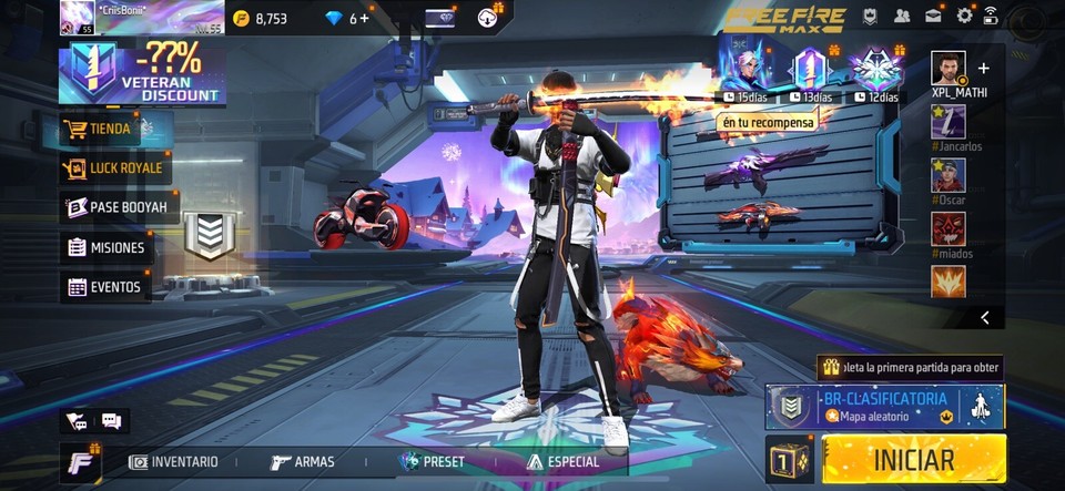 Free Fire Veteran Accounts 3 Years 5 evolutionary Is More To Not Start ...