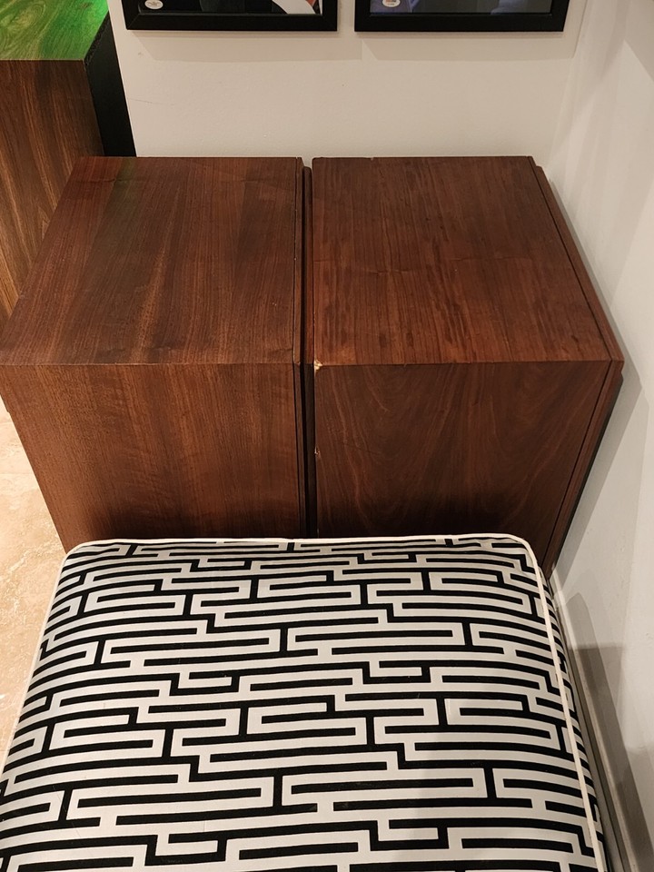 Pair of Jensen Model 6 Speakers massive 15 inch woofers in neat ...