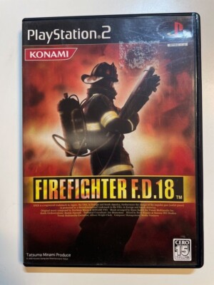 SONY PS2 NTSC JAPAN Playstation 2 FIREFIGHTER F.D.18 | eBay