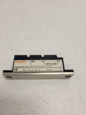 EUPEC Infineon DD 76 N 06 L High Voltage Dual Diode Power Pack tested ...