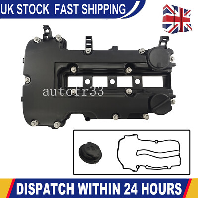 Valve Rocker Cover & Gasket For Vauxhall Astra J Corsa D E Adam ...
