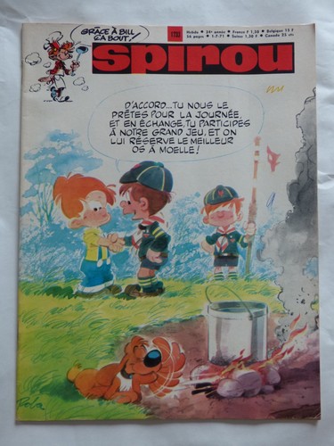 SPIROU n° 1733 MINI RECIT 527 + COVER ROBA | eBay