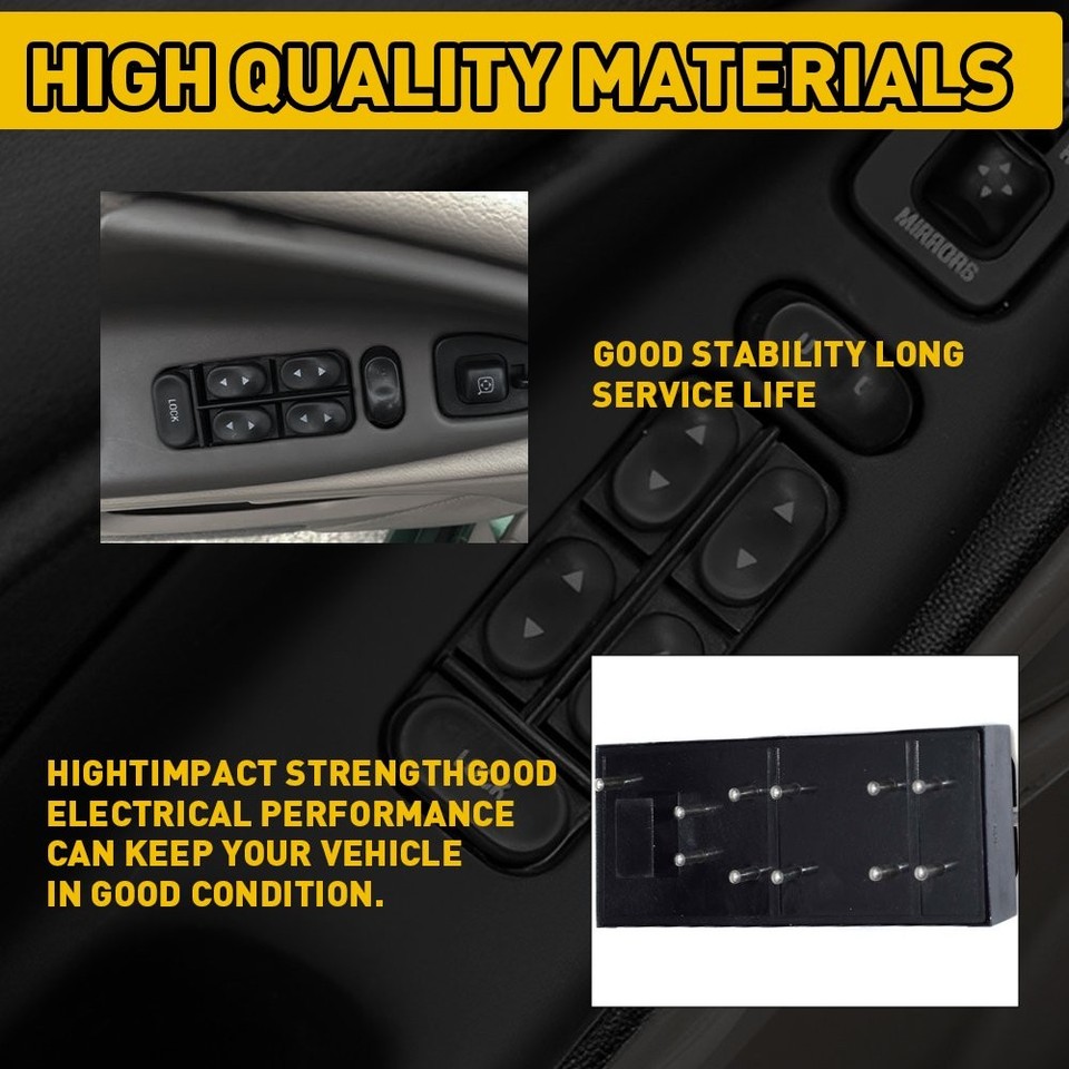 F4ZZ-14529-B F4ZZ14529B 11Pin POWER WINDOW SWITCH FOR FORD MUSTANG 1994 ...