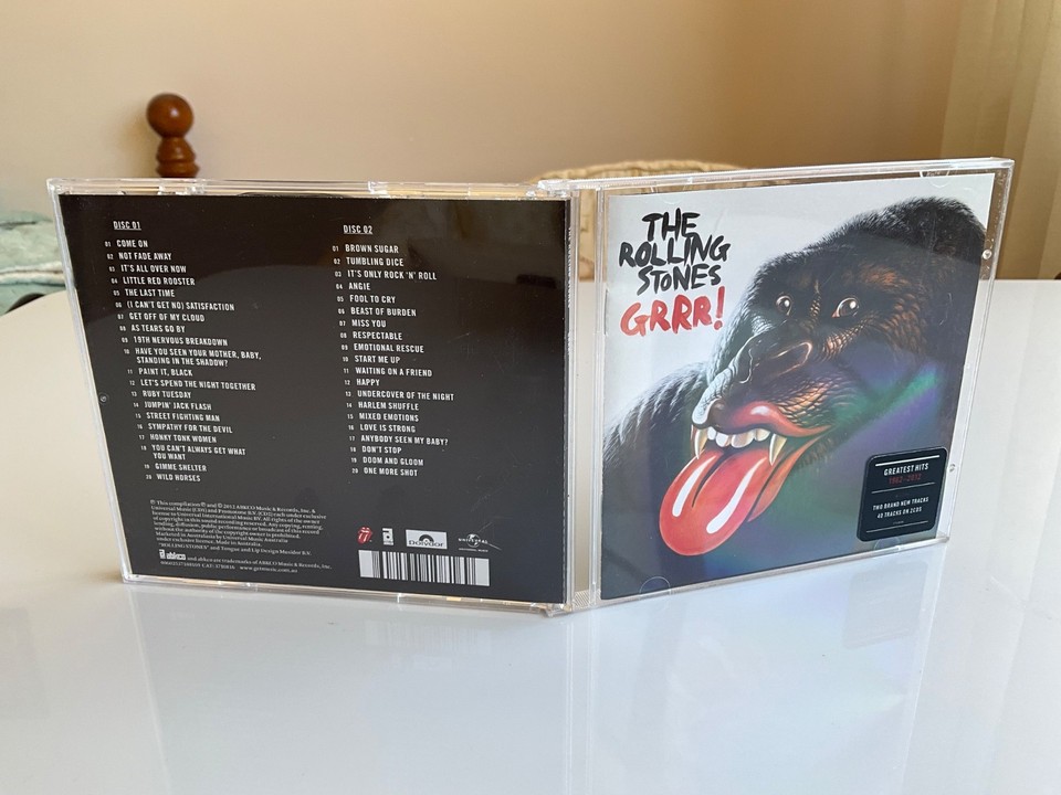 The Rolling Stones - Grrr! 2CD - 40 Greatest Hits | eBay Australia