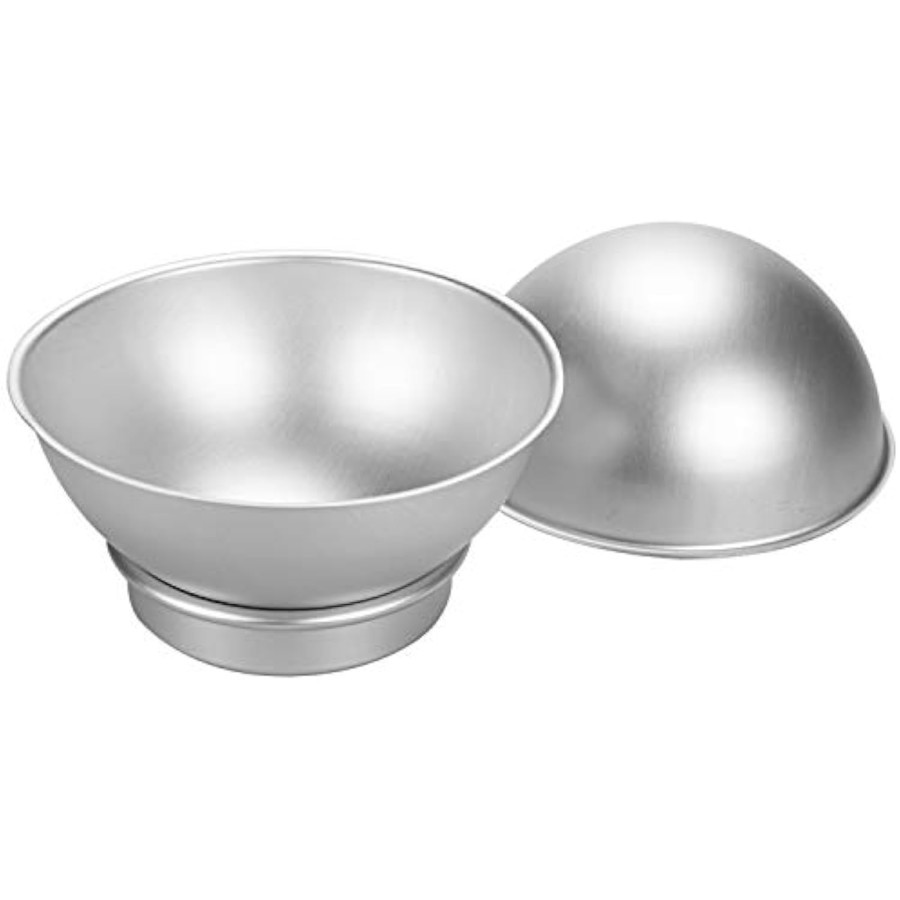 Set of 8 cake sphere pan, 6.5 inches 3d sports ball cake pan to create ...