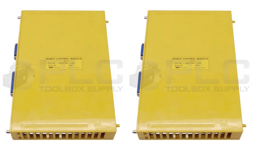 LOT OF 2 FANUC A03B-0801-C462 ROBOT CONTROL MODULE RC01C GMF ROBOTICS ...