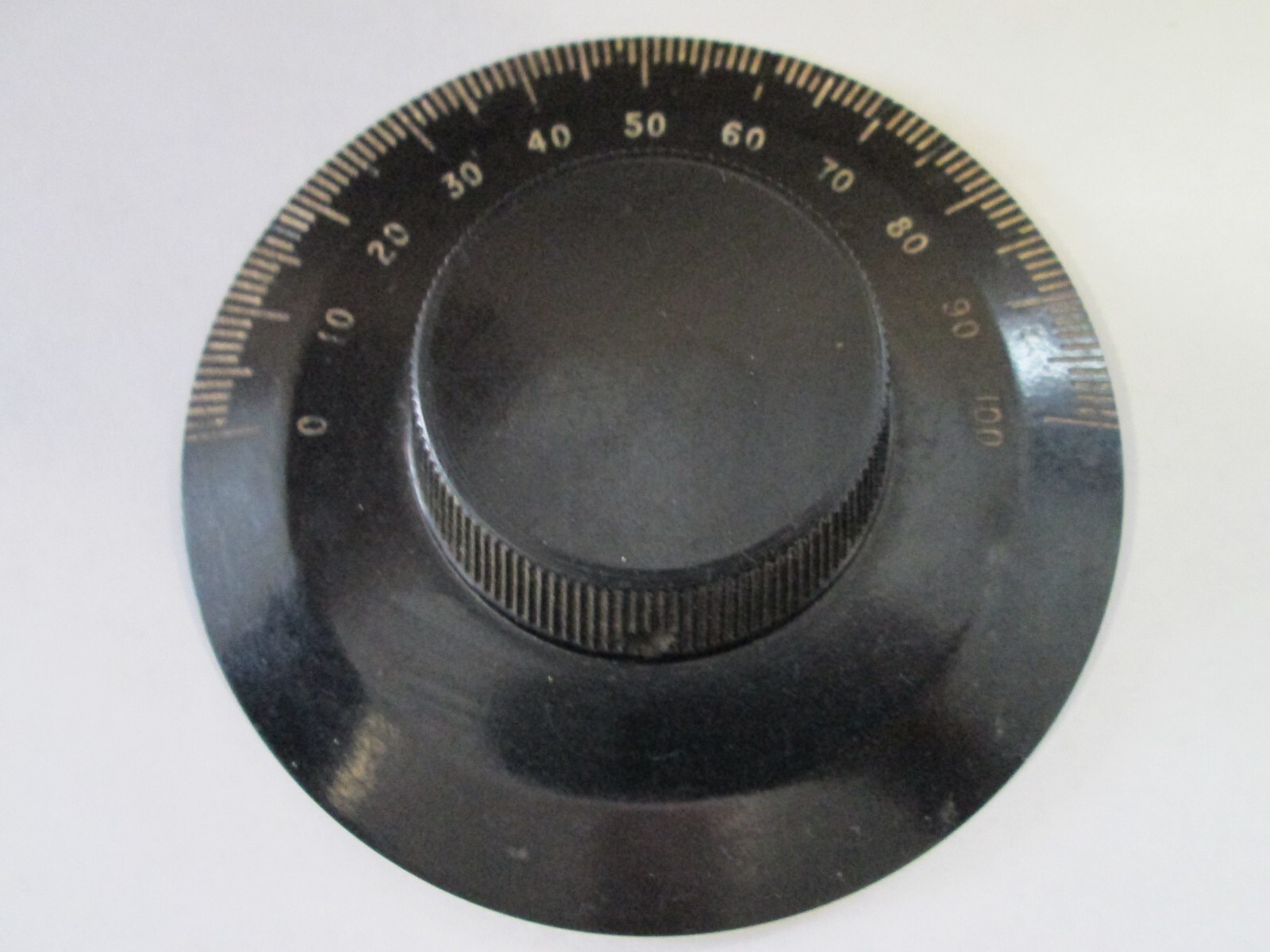 FADA 4" 0-100 SCALE BLACK DIAL KNOB | eBay