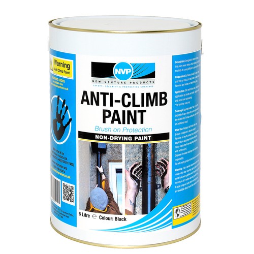 Anti Climb Security Paint, Anti Vandal & Burglar. Sizes 1, 2.5, 5 & 20 ...