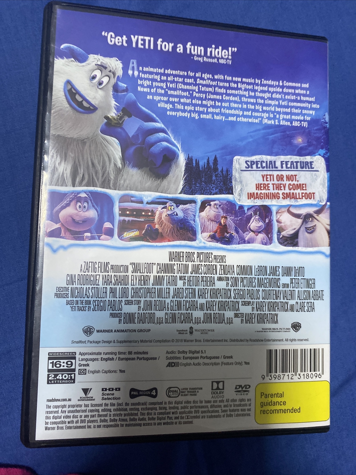 Smallfoot (DVD, 2018) 9398712318096 | eBay