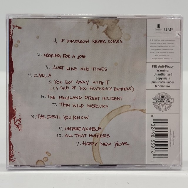 The Devil You Know by Todd Snider (CD, Aug-2006, New Door Records) for ...