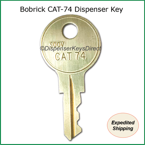 BOBRICK DISPENSER KEY - Cat 74 Key | eBay
