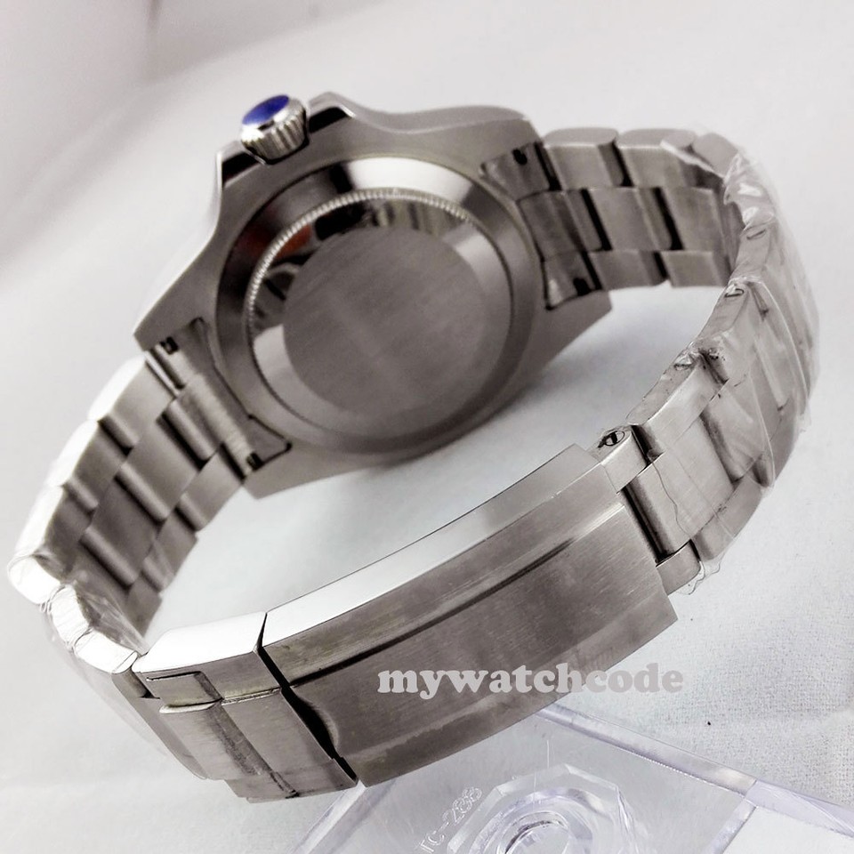 43mm sapphire glass sub Watch Case fit ETA 2824 2836 miyota 8215 ...