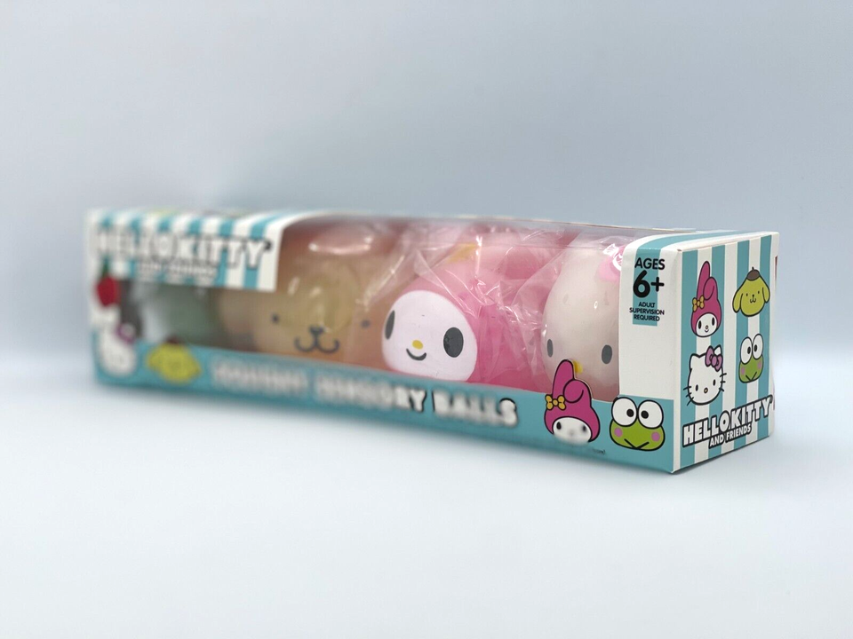 Sanrio Hello Kitty & Friends Squishy Bead Sensory Balls Fidget Toy 8 ...