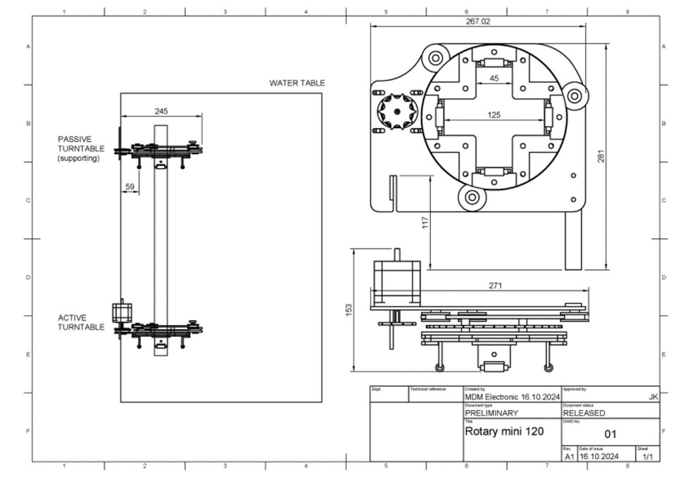 Rotary table for profile CNC plasma cutting "Rotary mini 120" | eBay