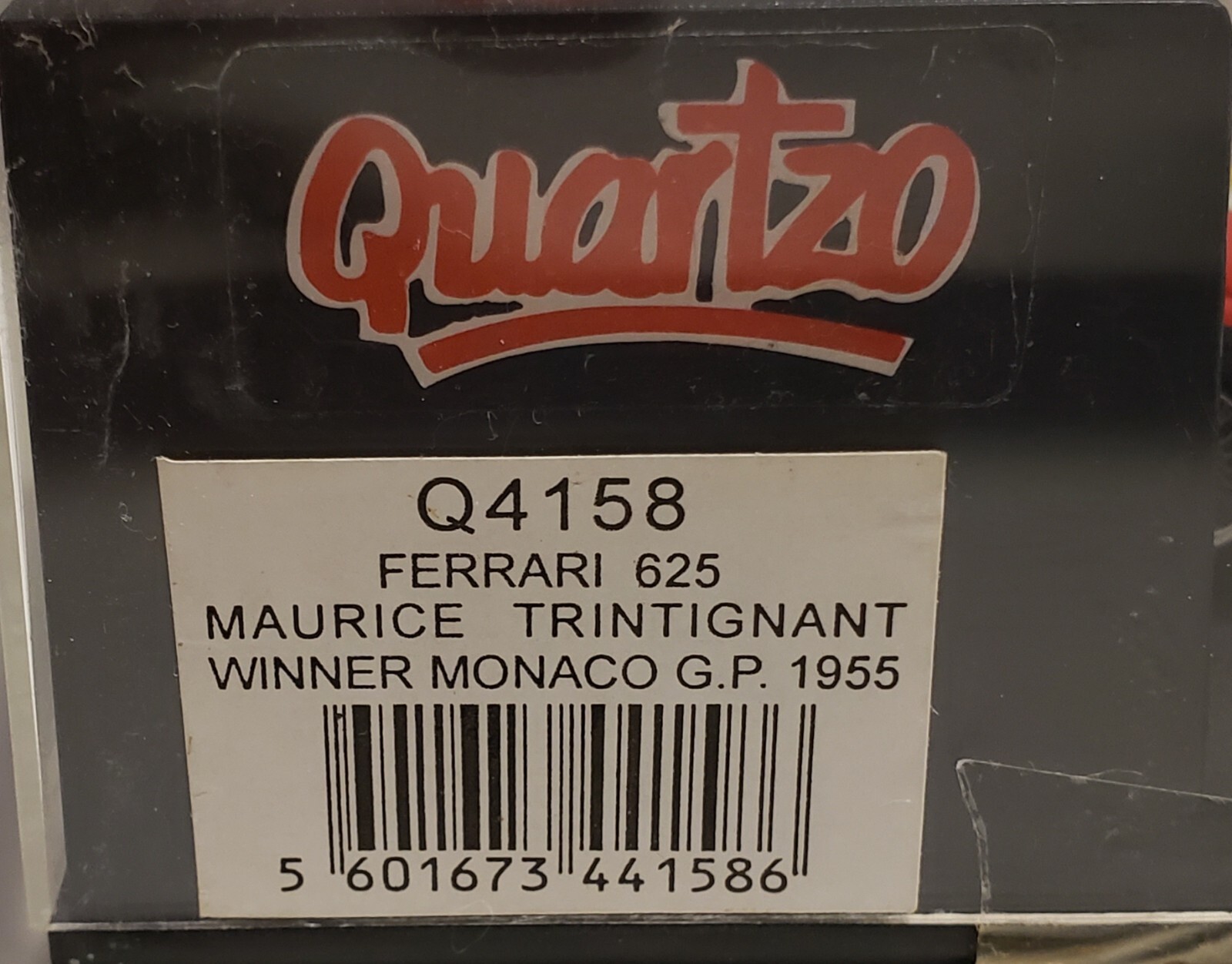 1/43 ultra detailed Quartzo Q4158 Ferrari 625 Maurice Trintignant 1955 ...