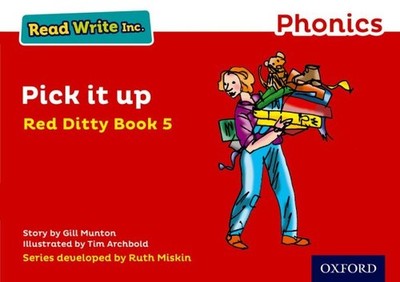 Read Write Inc. Phonics: Red Ditty Book 5 Pick It Up, Paperback by ...