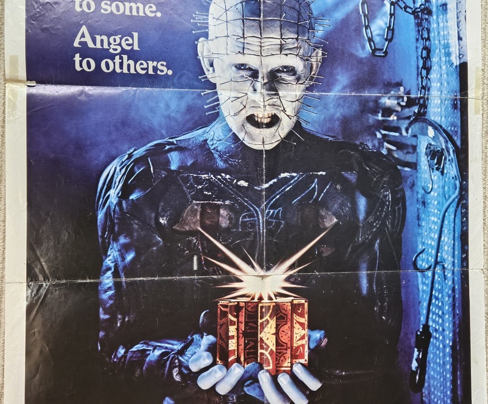 Hellraiser 1987 original US 27x41 MOVIE POSTER | eBay