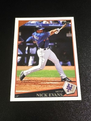 2009 Topps New York Mets Nick Evans #653 | eBay